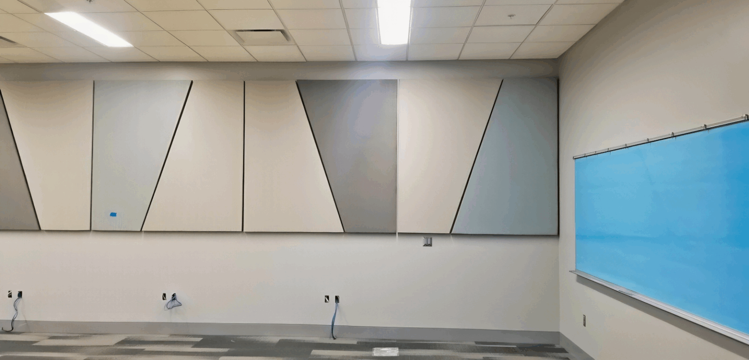 College Classroom Soundproofing with Custom Acoustic Panels